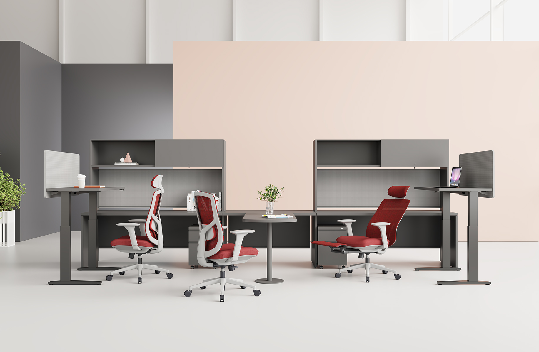 CH-523 | Mesh Ergonomic Office Chair with Armrest factory and ...